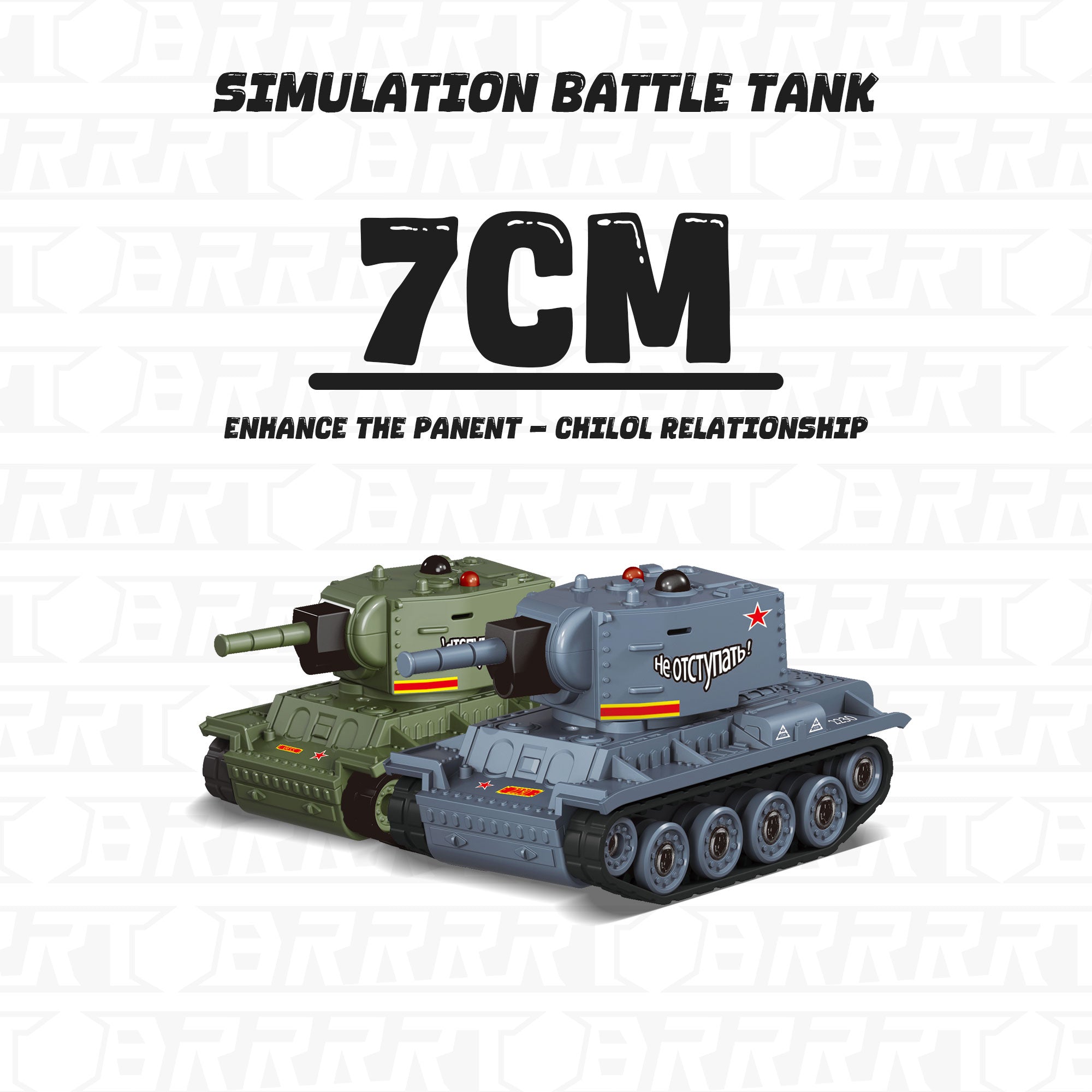 2-Mini RC Battle Tank with Infrared Combat & Rotating Turret – Fletcher ...