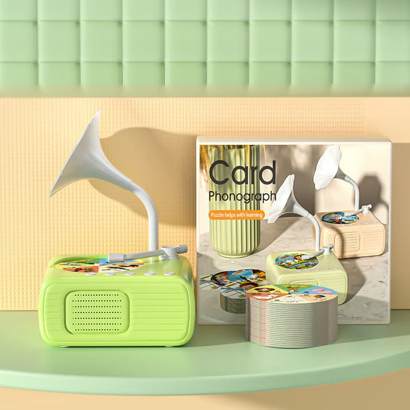 Kids Phonograph with 99 Cards – Fletcher's Toys
